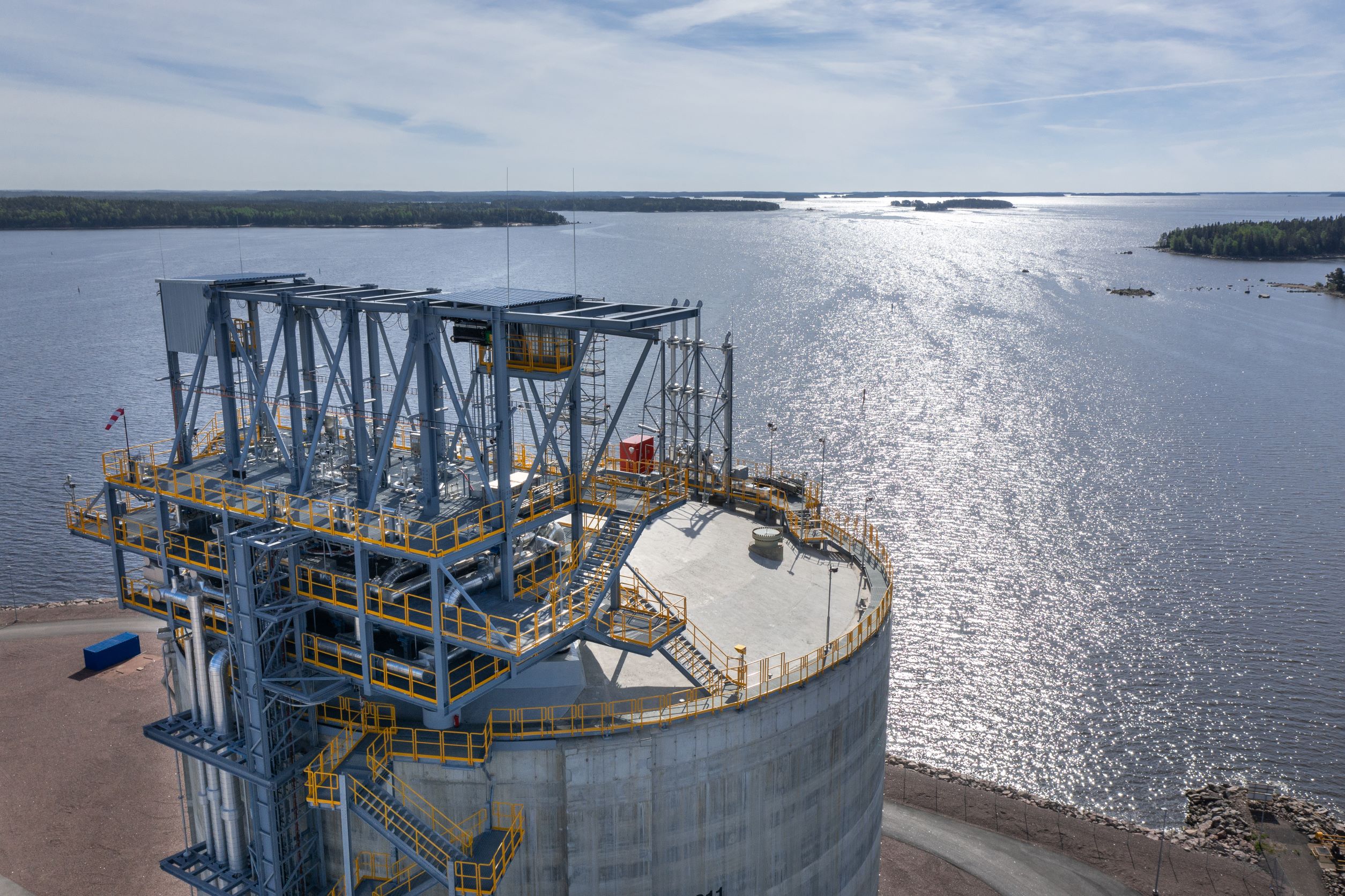 Hamina LNG-terminaali, 2020 - Viafin Service